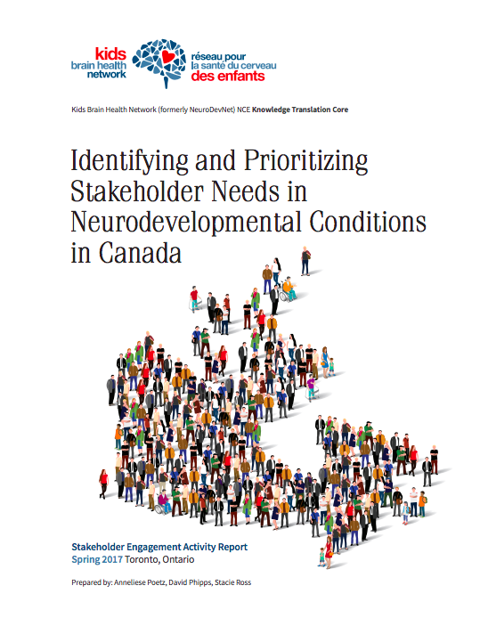 Kids Brain Health Network: Identifying and Prioritizing Stakeholder ...